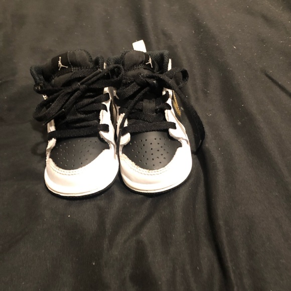 nike air jordan | Shoes | Nike Air Jordan 4c Black White Gold | Poshmark